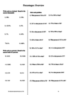 GCSE Maths: Percentages Revision | Teaching Resources