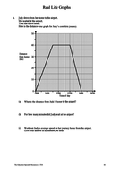 GCSE Maths Revision Real Life Graphs | Teaching Resources