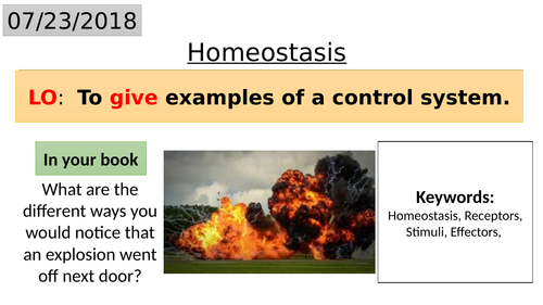 B10.1 Homeostasis | Teaching Resources B10.1 Homeostasis | Teaching Resources