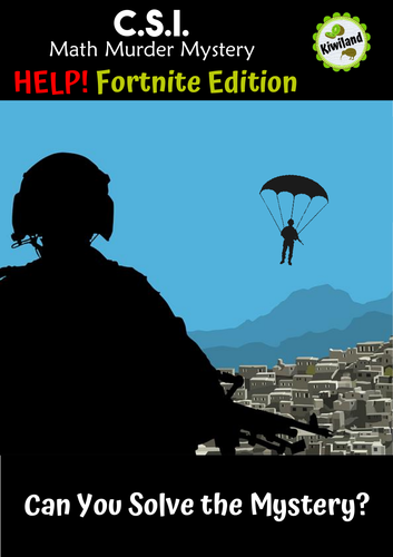 CSI Math Murder Mystery - Fortnite Edition | Teaching Resources