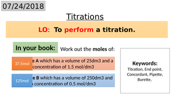 C4.7 Titrations | Teaching Resources