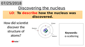 P7.2 The discovery of the nucleus | Teaching Resources