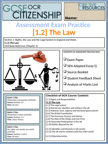 The Law Citizenship | Teaching Resources