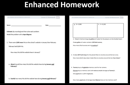 Grade 4 Math ENTIRE Module 1 Topics A-F: Smart Bd, Student Pgs, Reviews ...