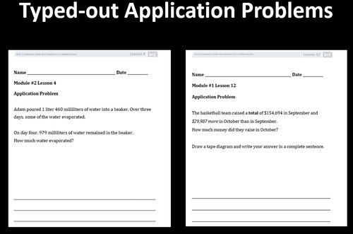 Grade 4 Math ENTIRE Module 1 Topics A-F: Smart Bd, Student Pgs, Reviews ...