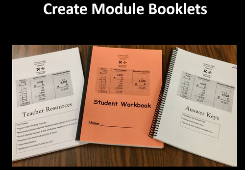 FREE-Grade 4 Math Module 3, Topic A: Lessons 1-3 Smart Bd, Student Pgs ...