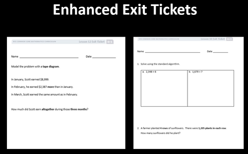 FREE-Grade 4 Math Module 3, Topic A: Lessons 1-3 Smart Bd, Student Pgs ...