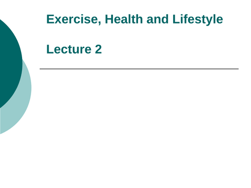BTEC Sports Exercise, Health & Lifestyle | Teaching Resources