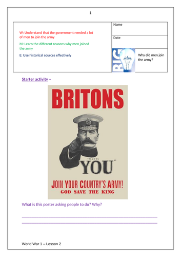 World War One - 10 lesson bundle! | Teaching Resources
