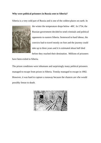 GCSE History: Russia 1900 - 1929 | Teaching Resources