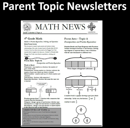 Grade 4 Math ENTIRE Module 5 Topics A-H: Smart Bd, Student Pgs, Reviews ...
