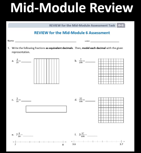 FREE-Grade 4 Math Module 6, Topic A: Lessons 1-3 Smart Bd, Student Pgs ...