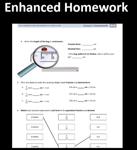 FREE-Grade 4 Math Module 6, Topic A: Lessons 1-3 Smart Bd, Student Pgs ...