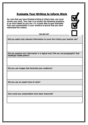 Writing to Inform Bundle | Teaching Resources