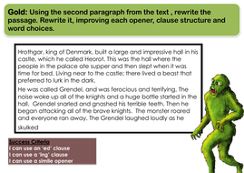 BEOWULF COMPLETE ENGLISH UNIT | Teaching Resources