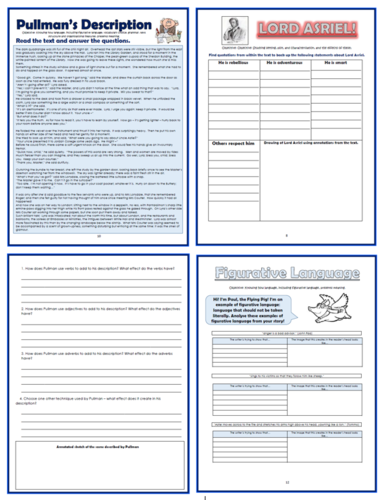 Northern Lights Comprehension Activities Booklet! | Teaching Resources
