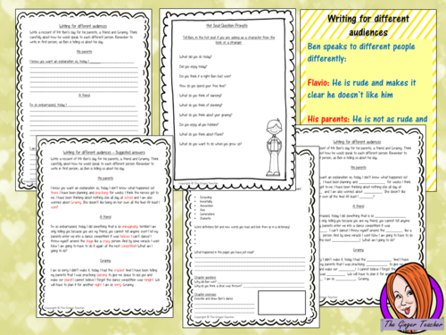 Complete Lesson on Writing for Different Audiences - Related to Gangsta ...