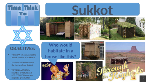 SUKKOT Assembly September 2018 TTT | Teaching Resources
