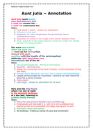 Norman MacCaig Scottish Text - Aunt Julia | Teaching Resources