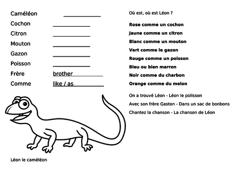 Y3/4/5/6 - Colours in French + Song | Teaching Resources