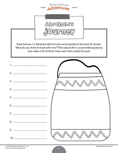Faithfulness: Fruit of the Spirit Activity Book & Lesson Plan ...
