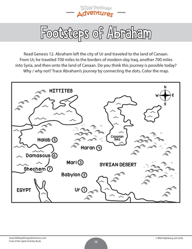 Faithfulness: Fruit of the Spirit Activity Book & Lesson Plan ...