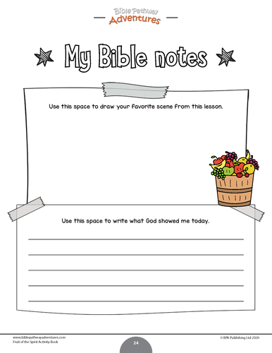 Gentleness: Fruit of the Spirit Activity Book & Lesson Plan | Teaching ...