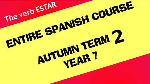 Spanish - Year 7 - Home House Town Home learning | Teaching Resources
