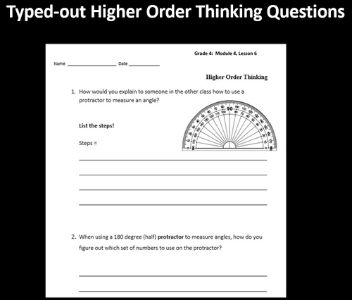 Grade 4 Math Module 4 Topic B, lessons 5-8: Smart Bd, Stud Pgs, Mid-Mod ...