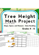 Tree Height Measurement Outdoor Math Activity | Teaching Resources