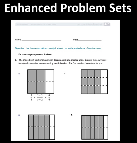 Grade 4 Math Module 5 Topic D, lessons 16-21: Smart Bd, Stud Pgs, Mid ...
