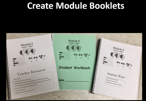 Grade 4 Math Module 5 Topic D, lessons 16-21: Smart Bd, Stud Pgs, Mid ...