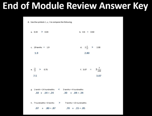 Grade 4 Math Module 6 Topic D, lessons 12-14: Smart Bd, Stud Pgs ...
