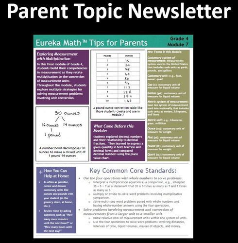 Grade 4 Math Module 7 Topic B, lessons 6-11: Smart Bd, Stud Pgs ...
