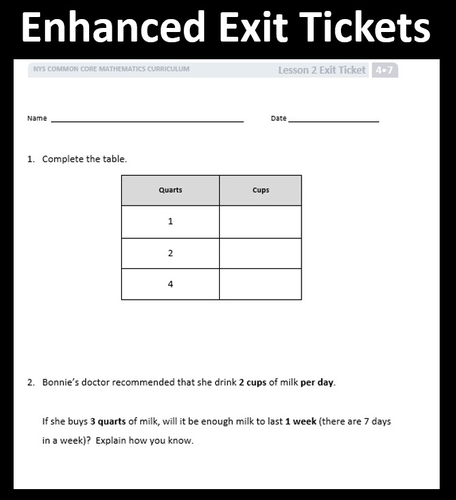 Grade 4 Math Module 7 Topic B, lessons 6-11: Smart Bd, Stud Pgs ...