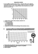 Stopping distances - Physics GCSE | Teaching Resources
