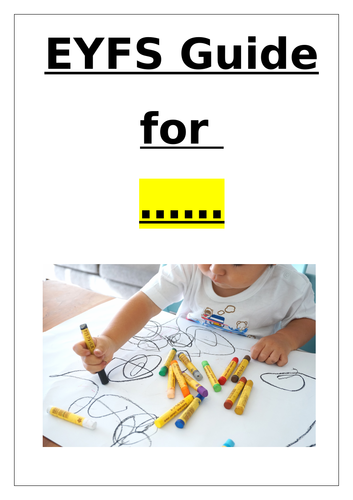 Our Ultimate EYFS Guide for New Staff and NQTs (school-specific and ...