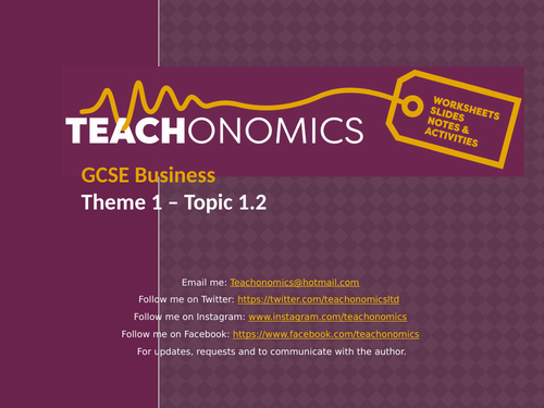 3. Market Segmentation and Market Mapping - Topic 1.2 - Edexcel GCSE ...