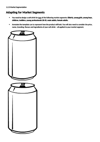 3. Market Segmentation and Market Mapping - Topic 1.2 - Edexcel GCSE ...