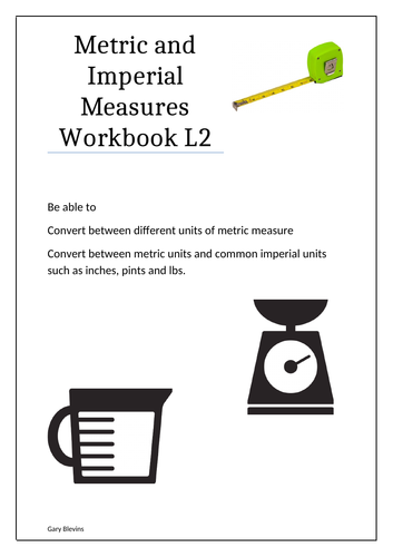 Master Measurement Conversions: Functional Skills & GCSE Workbook Set ...