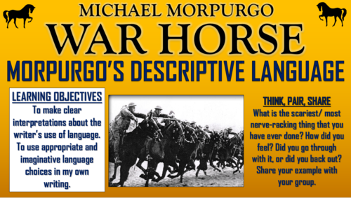 War Horse Lesson Bundle! | Teaching Resources