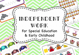 Independent Work Activities for Students With Autism | Teaching Resources