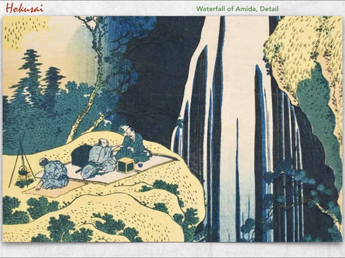 HOKUSAI Katsushika Hokusai Art JAPAN woodblock color print - 252 Slides ...