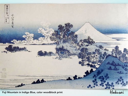 HOKUSAI Katsushika Hokusai Art JAPAN woodblock color print - 252 Slides ...