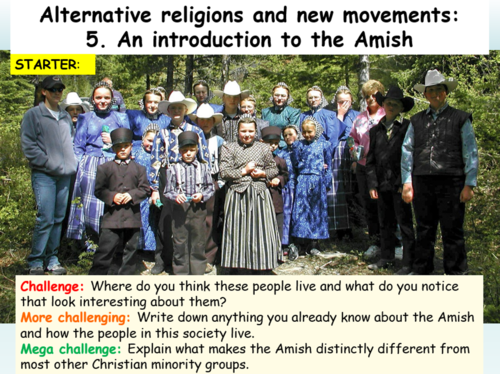Amish : Introduction | Teaching Resources