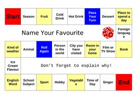 4 ESL Board Games | Teaching Resources