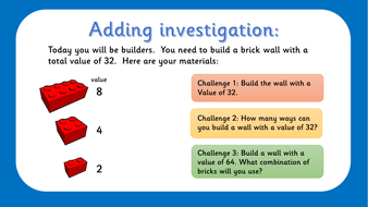 Open ended maths investigation - year 2 addition by asumner2 | Teaching ...