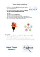 GCSE Ambitious Vocabulary and Sentence Variety Booster (AO6) | Teaching ...