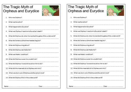 Ancient Beliefs: Greek Myths #2 - Create Your Own Myth - Whole Lesson ...