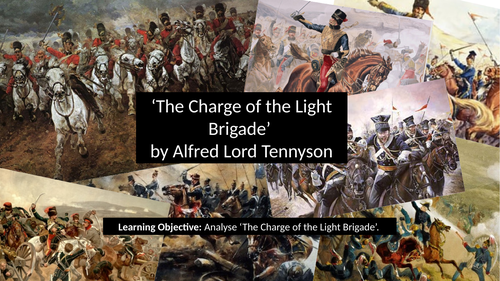 The Charge of the Light Brigade - AQA Power and Conflict Poetry Lesson ...